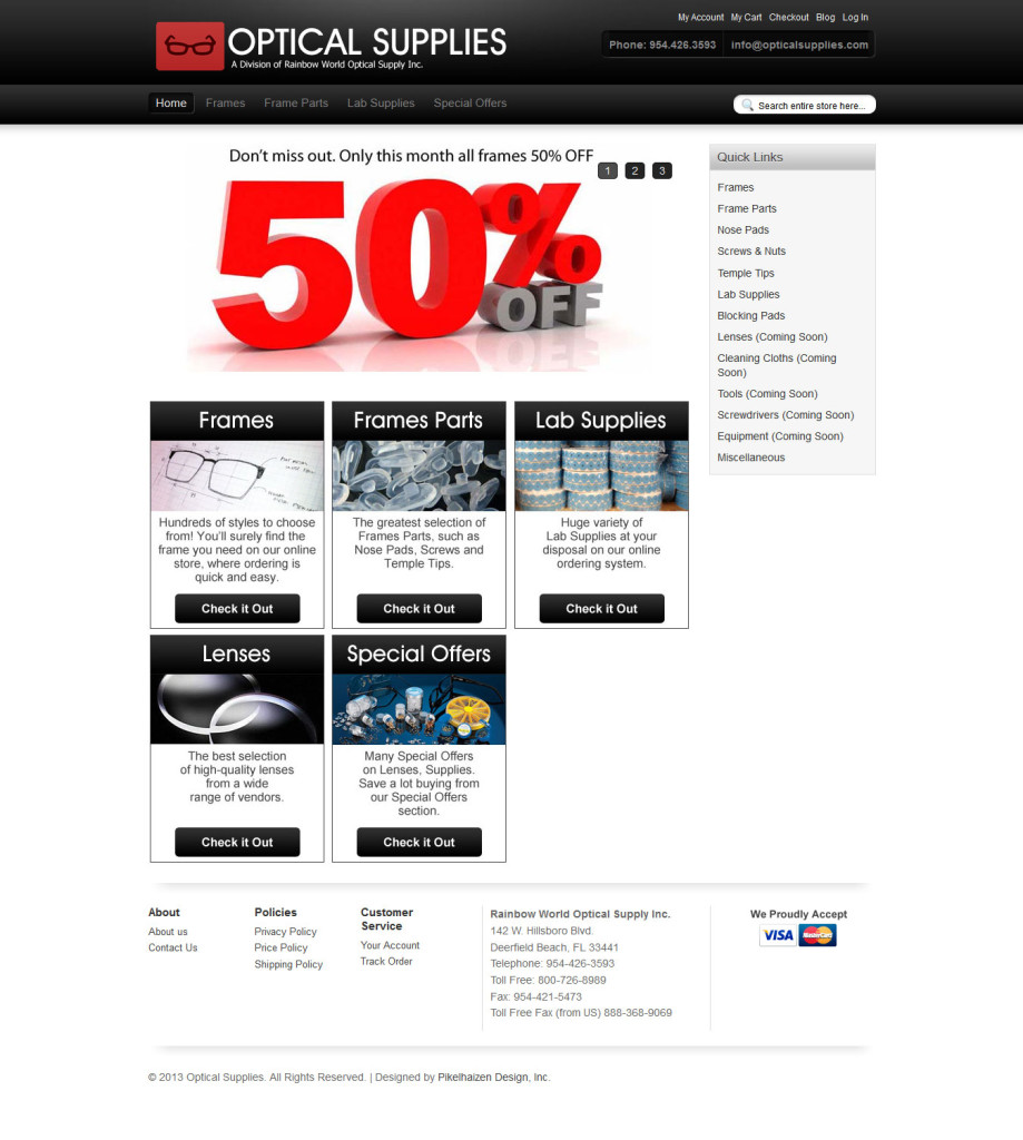 Optical Supplies - PKZ Media